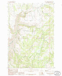 Hi-Res Interactive Map of Rocky Comfort Flat, Adams County, ID in 1986 | Pastmaps